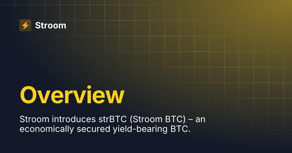Overview | Stroom